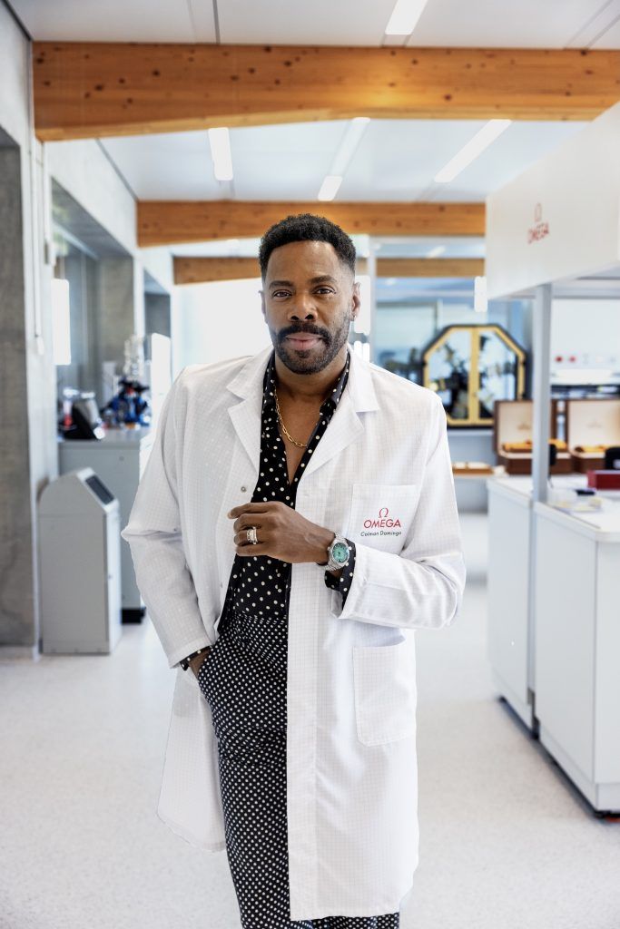 Colman Domingo models Seamaster Aqua Terra in Omega HQ – PrestigeOnline ...
