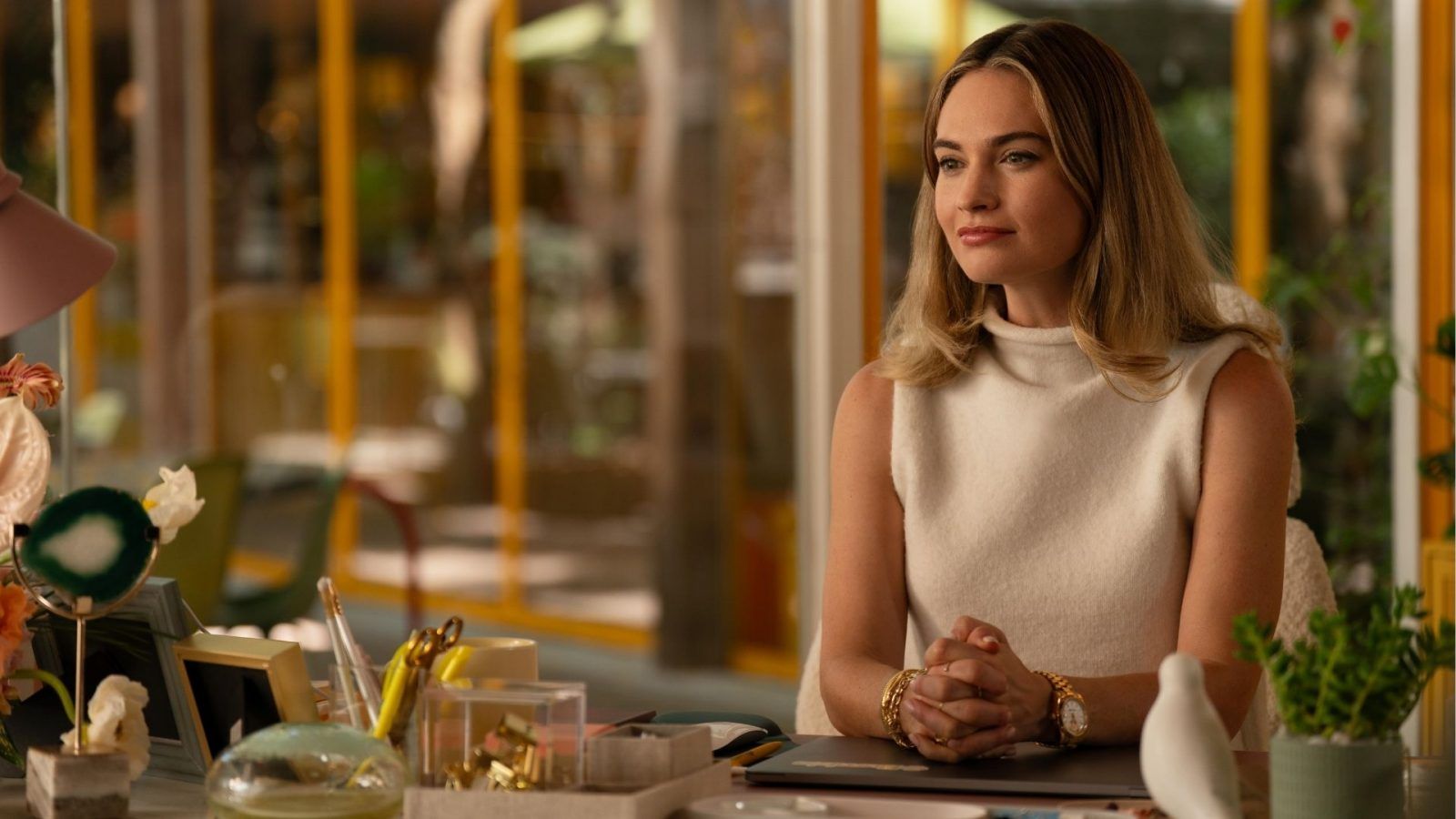 Swiped review: Lily James shines in new biographical drama