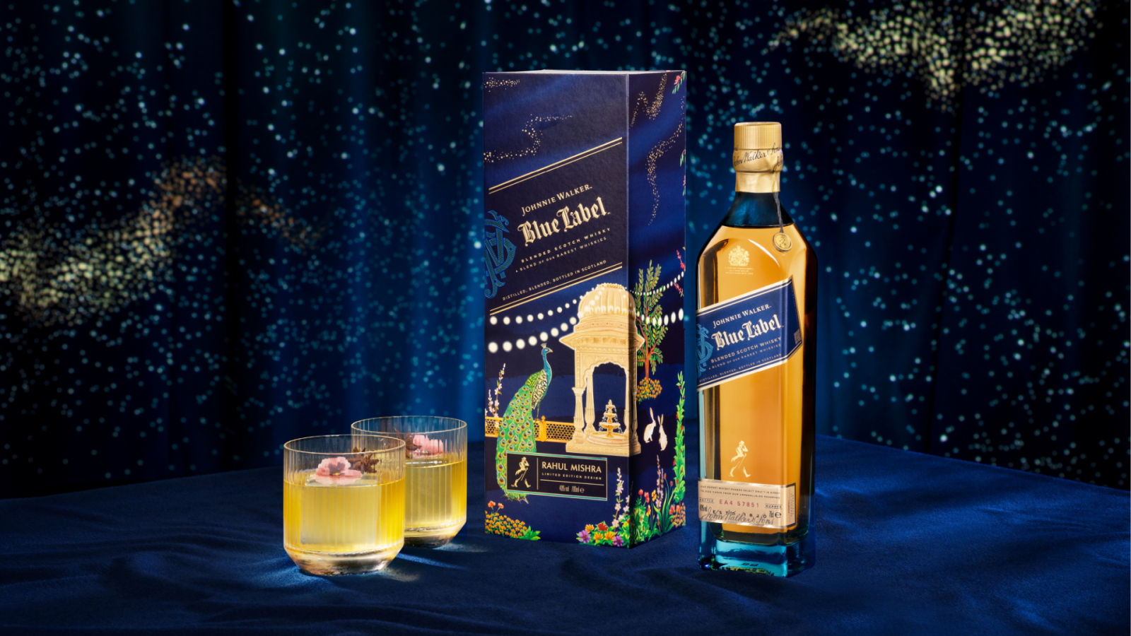 A new light for Diwali: Johnnie Walker Blue Label x Rahul Mishra