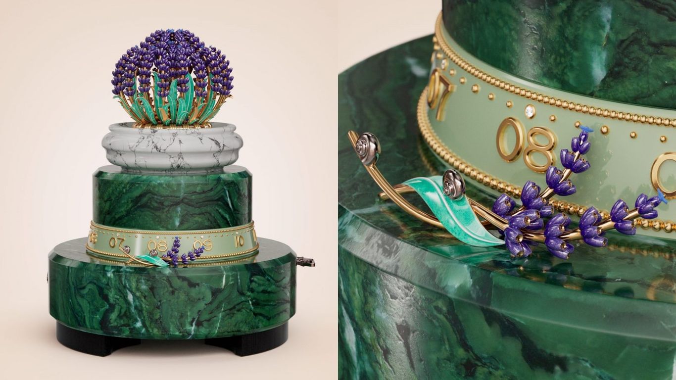 Full Bloom: Van Cleef & Arpels' Brasée de Lavande Extraordinary Object ...