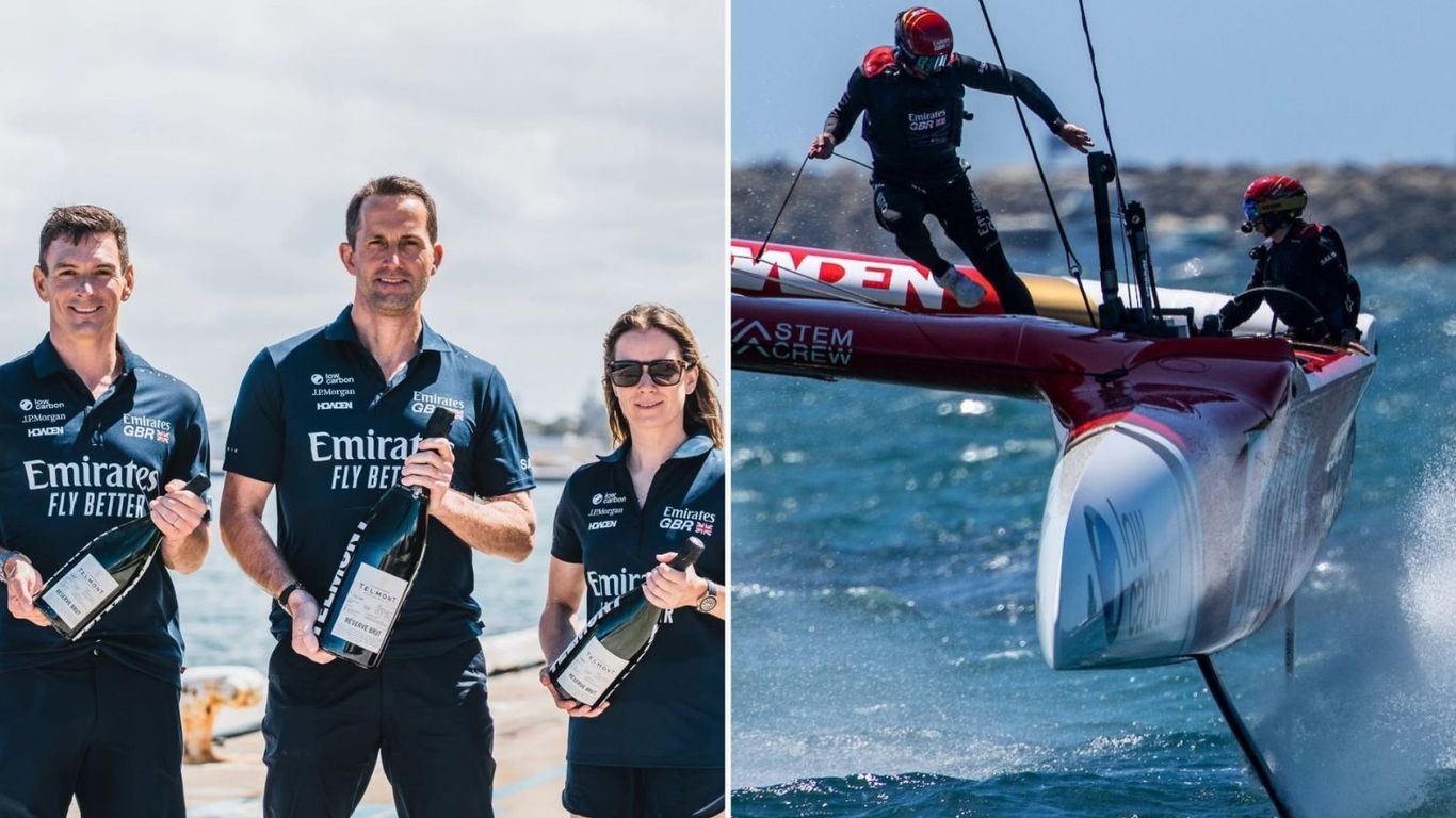 Telmont now Official Champagne of Emirates Great Britain SailGP ...