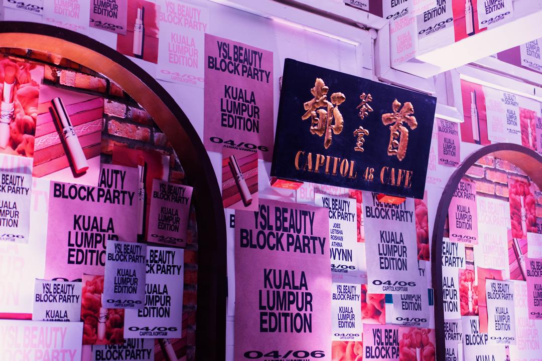 YSL Beauty turns a KL kopitiam into the hottest party in town ...