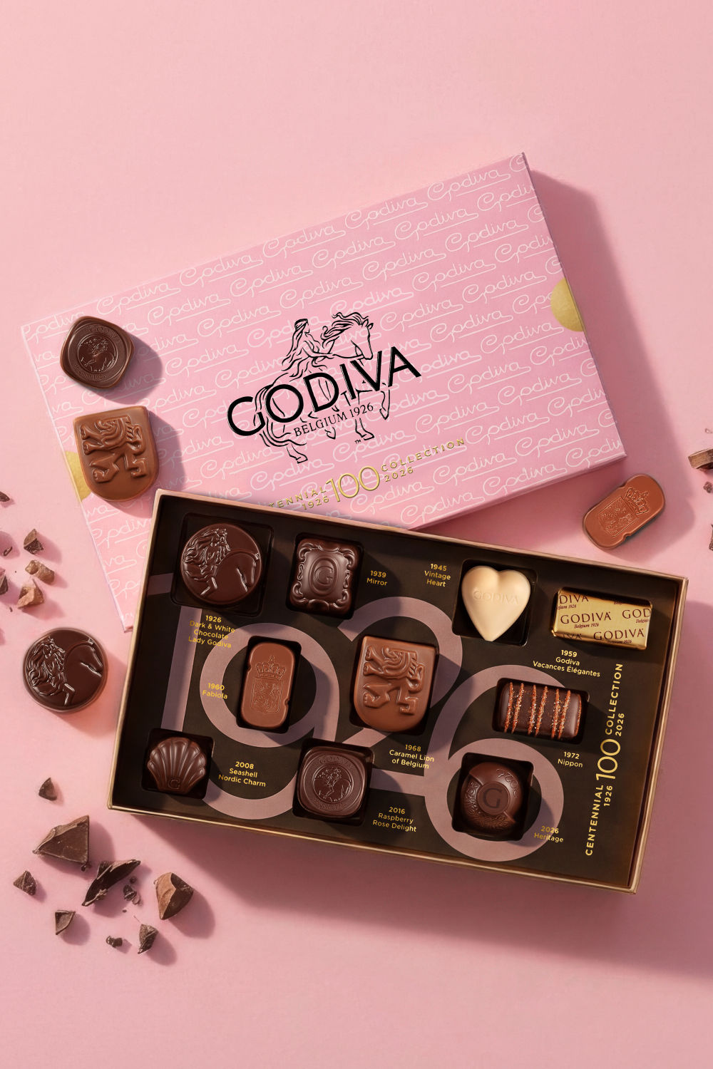 100 years of chocolate artistry: GODIVA celebrates a historic milestone ...
