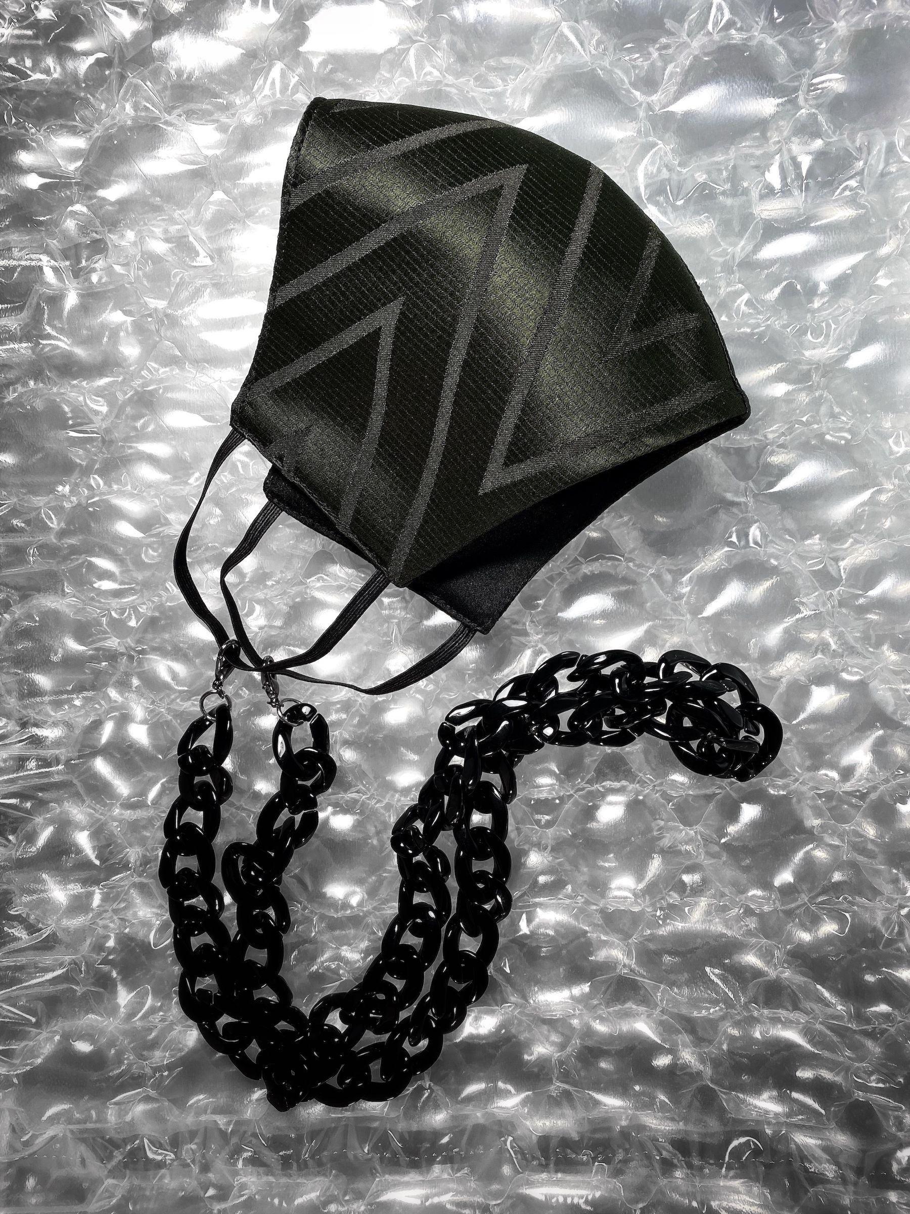 Mask for Good: Place your bids on Dzojchen's designer masks with chains ...