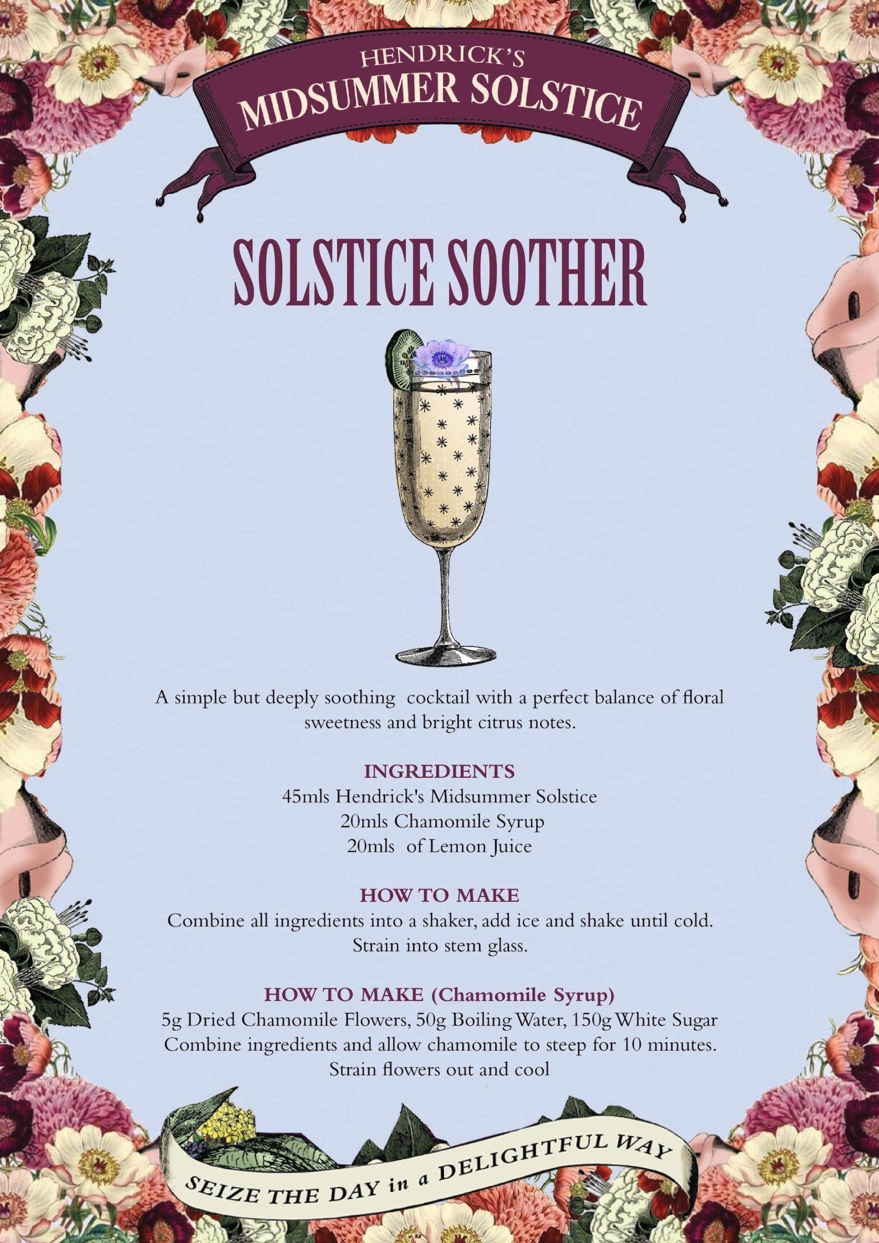 Hendrick’s Midsummer Solstice: Tasting notes and drink recipes of the ...