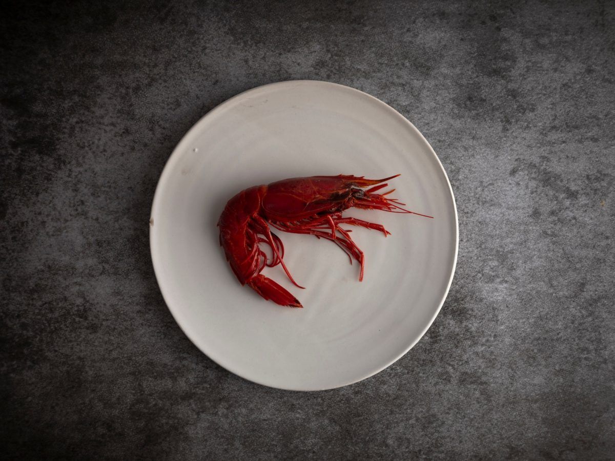 The home chef’s recipe: Lisa Ganesh’s Carabinero prawn tartar papdi chaat