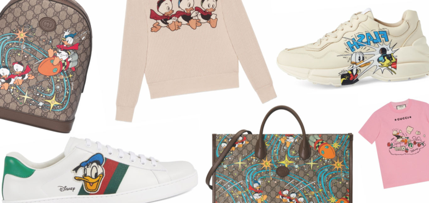 Disney x Gucci features the legendary Donald Duck