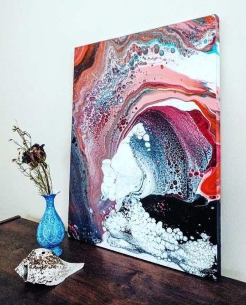 Make a unique art piece at these acrylic pour workshops in Singapore