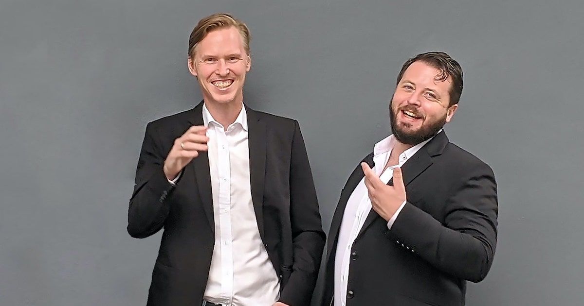 The men behind Spun Spirits: Chris Chambers and Matthew Fergusson ...