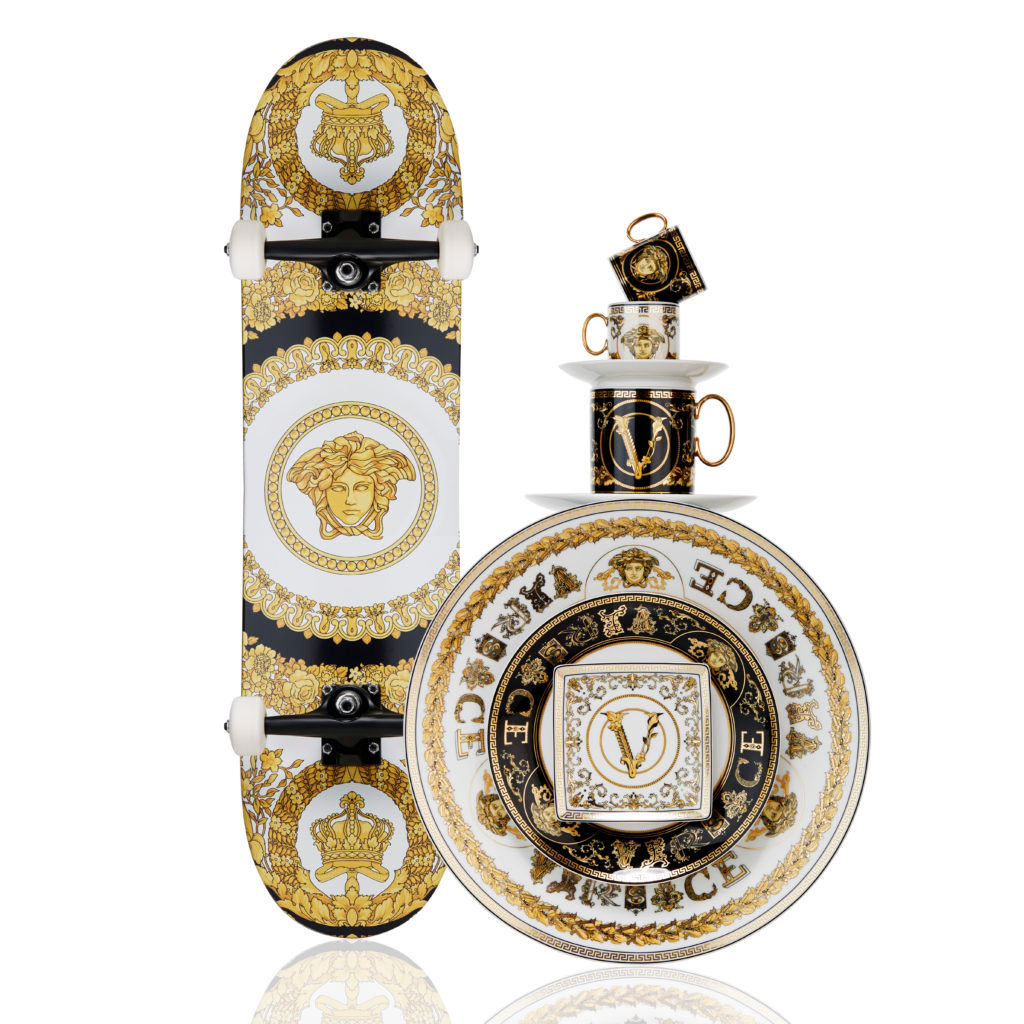 Give your home. a touch of opulence with Versace ’s latest homeware