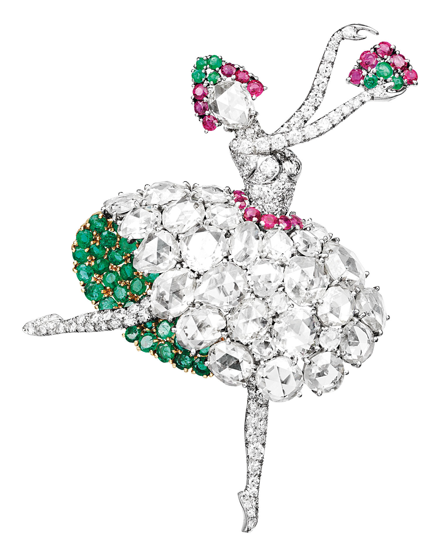 Van Cleef & Arpels unveils new Bouton D'or Ballerina clips