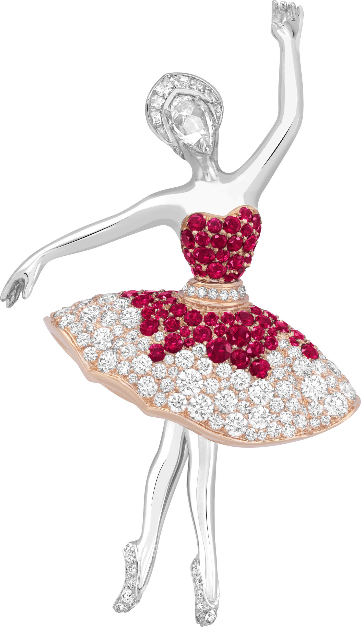 Van Cleef & Arpels unveils new Bouton D'or Ballerina clips
