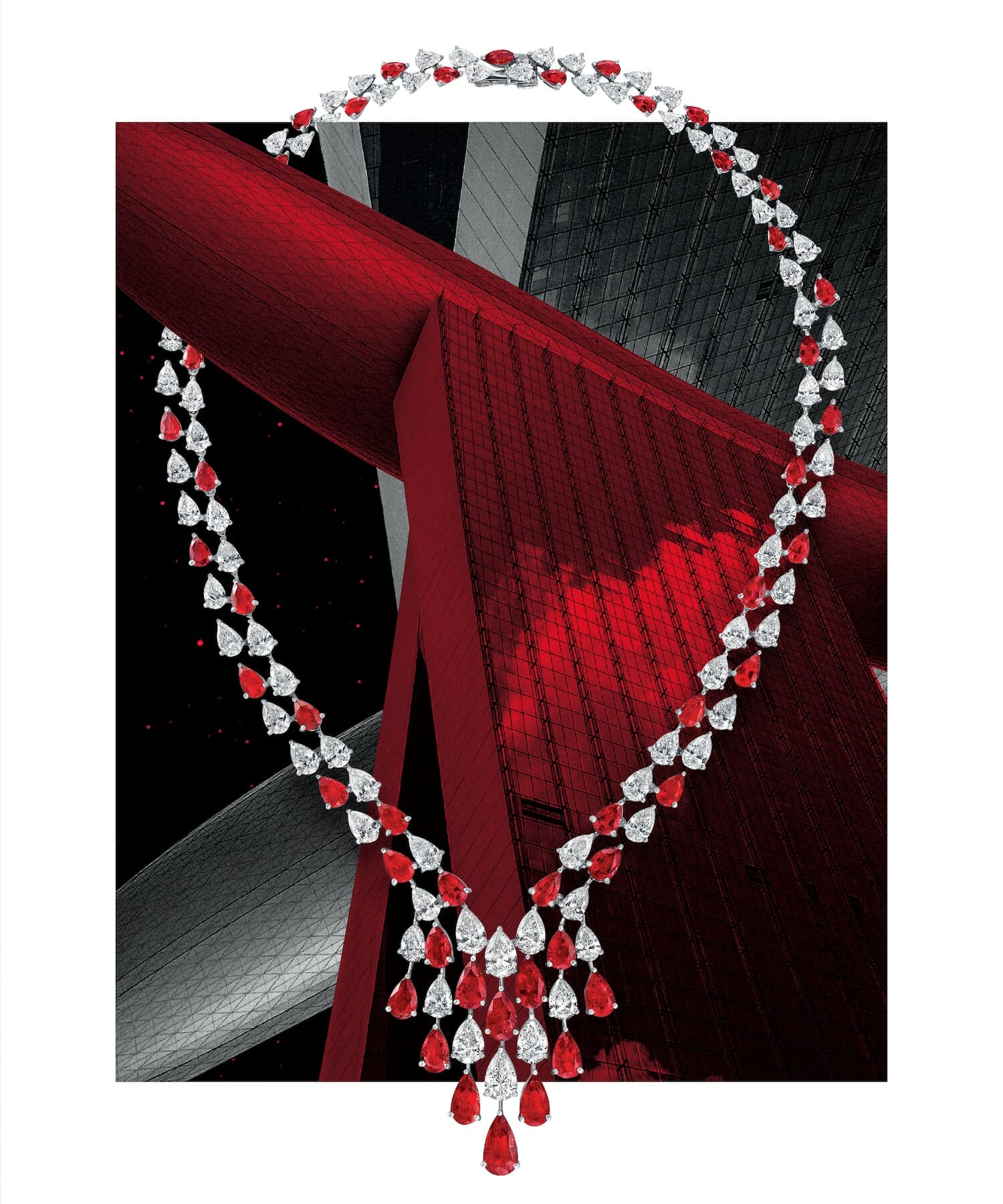 Resplendent red and white jewellery to celebrate Singapore's independence
