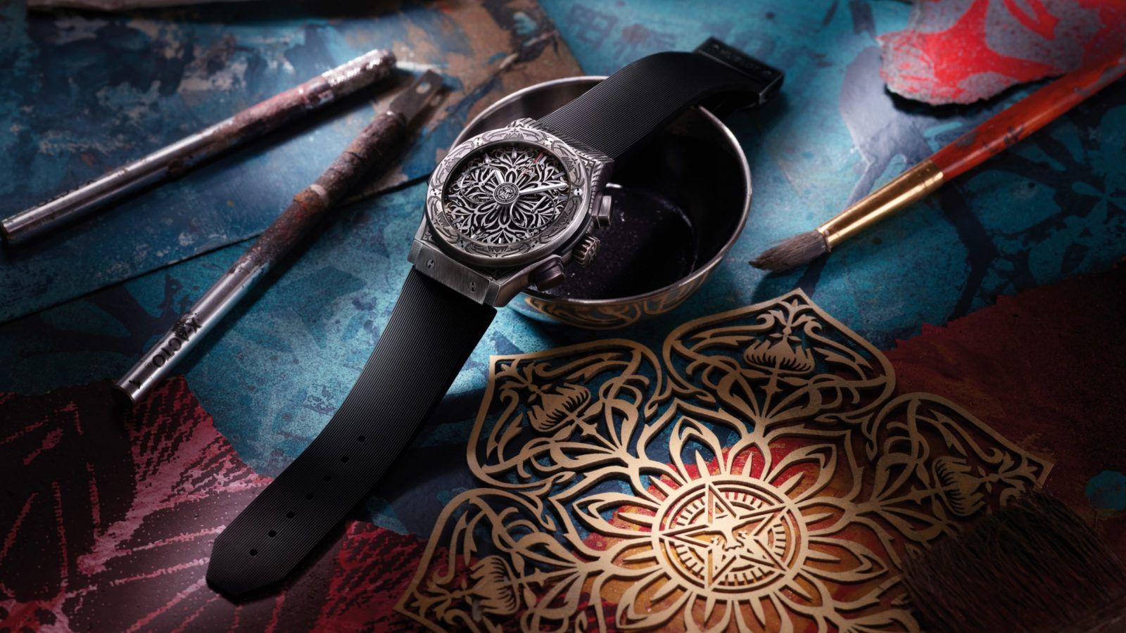 5 art watches with beautiful, decorative dials