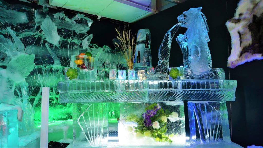 Experience winter in Singapore at the city's first ever Ice Hotel Gallery