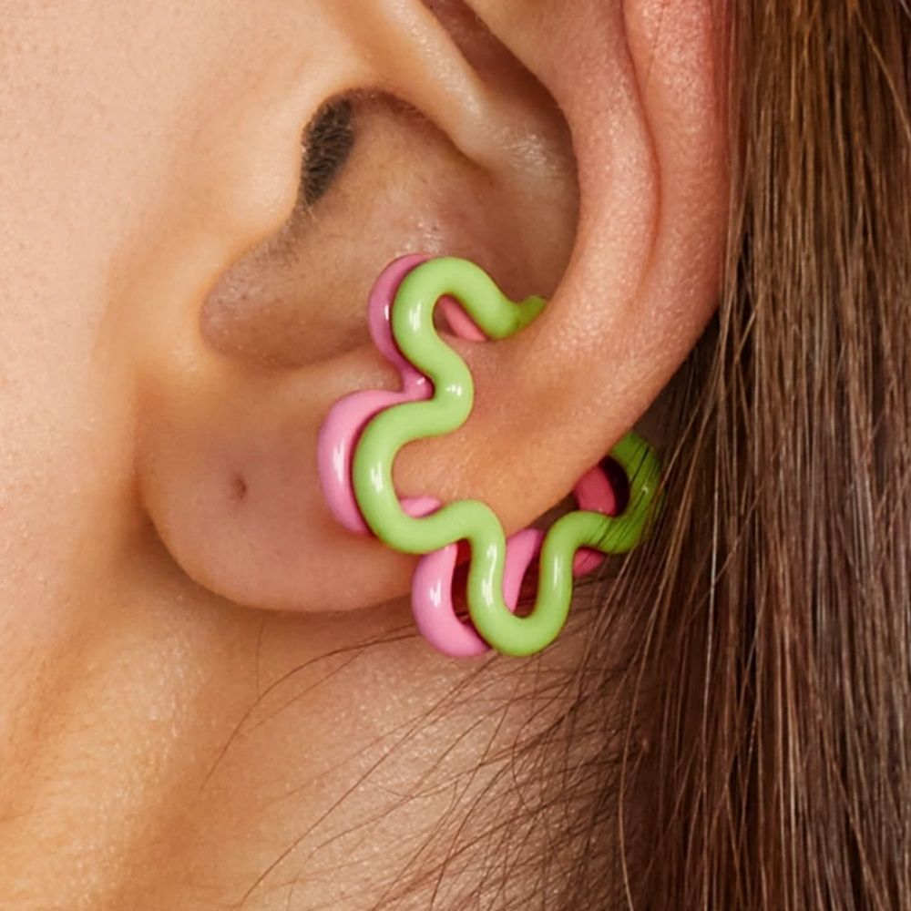 Ear cuffs for no-pain, no-piercing earscapes