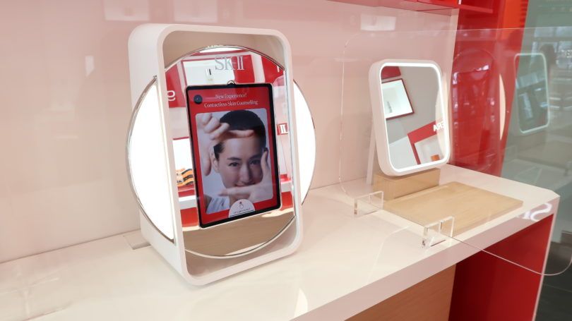 SK-II's new pop-up store features an industry-first skin scanner