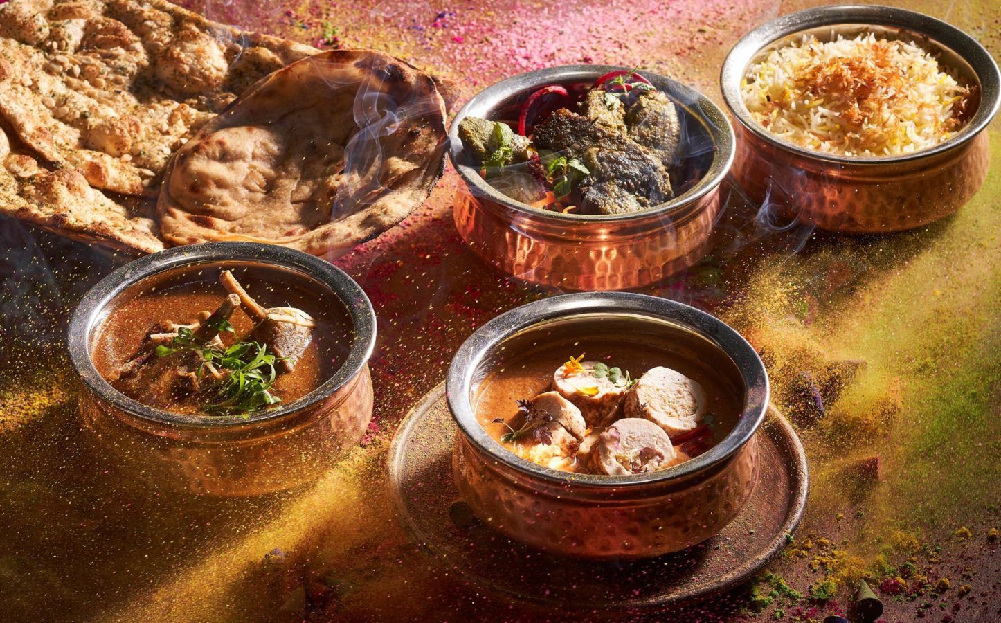 The Tiffin Room at Raffles Hotel spreads Holi cheer with a special menu