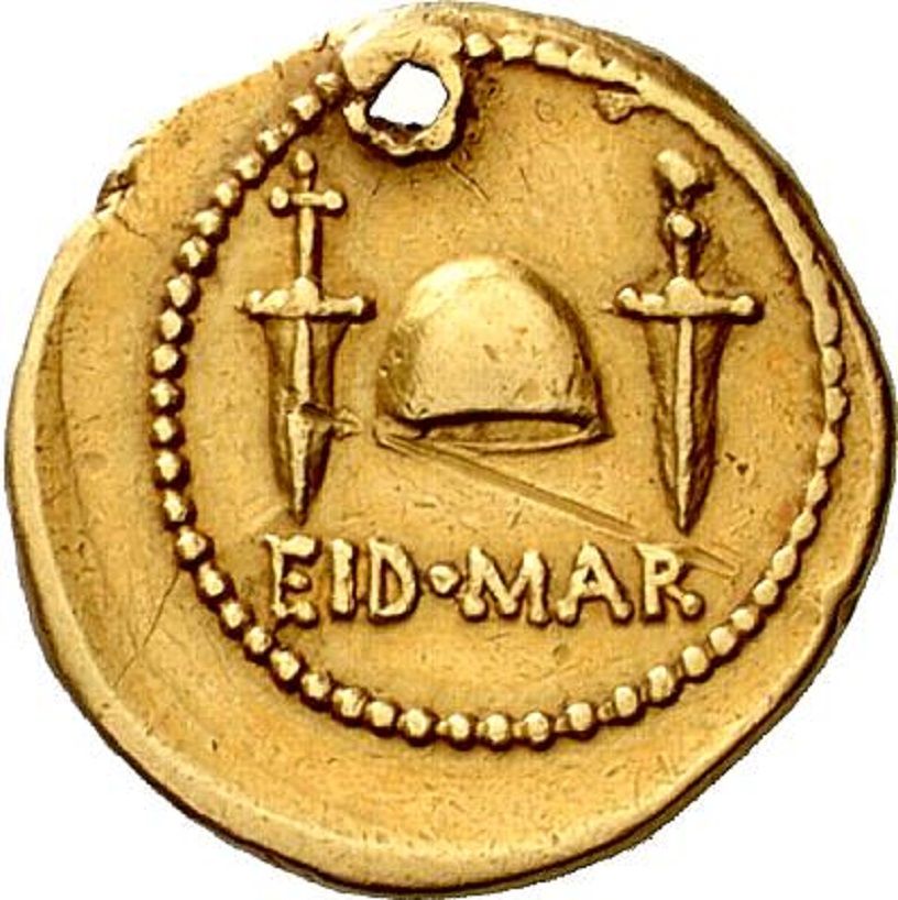 Rare 2066 years old Roman gold coin to be auctioned