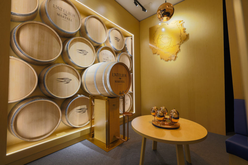 Martell opens its first pop-up bar and boutique at Scotts Square