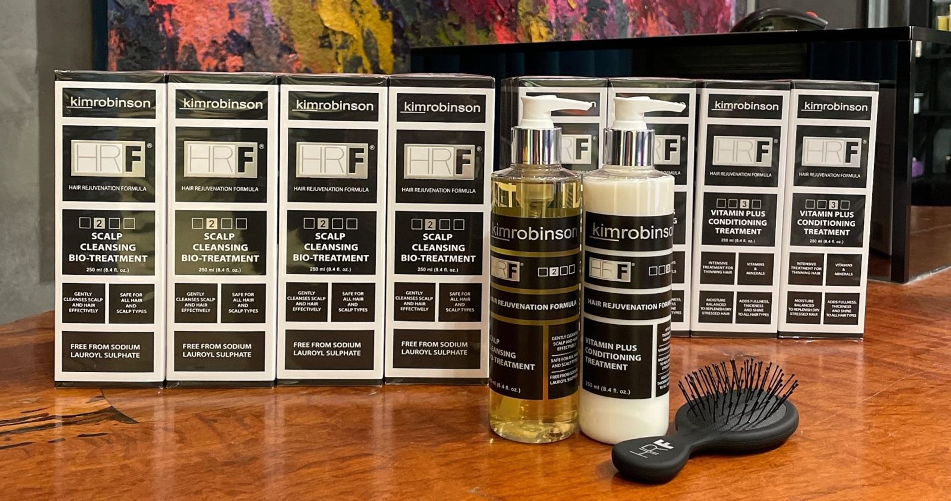 Celebrity hairstylist Kim Robinson on his new hair care line