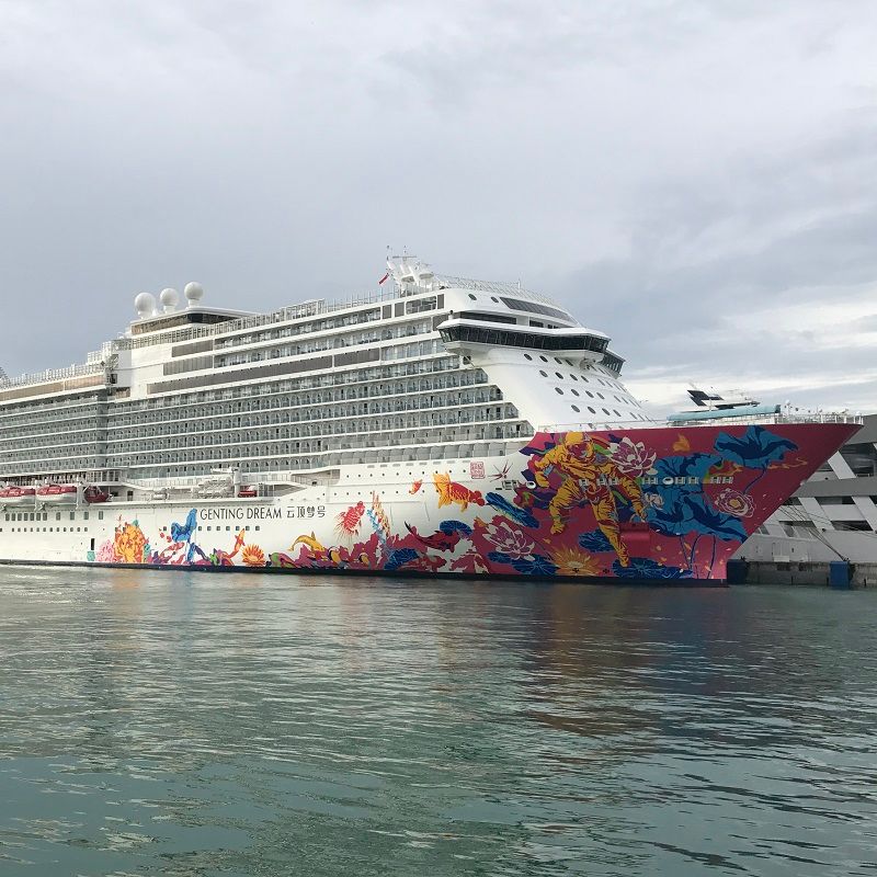 Genting Dream will sail under new brand Resorts World Cruises