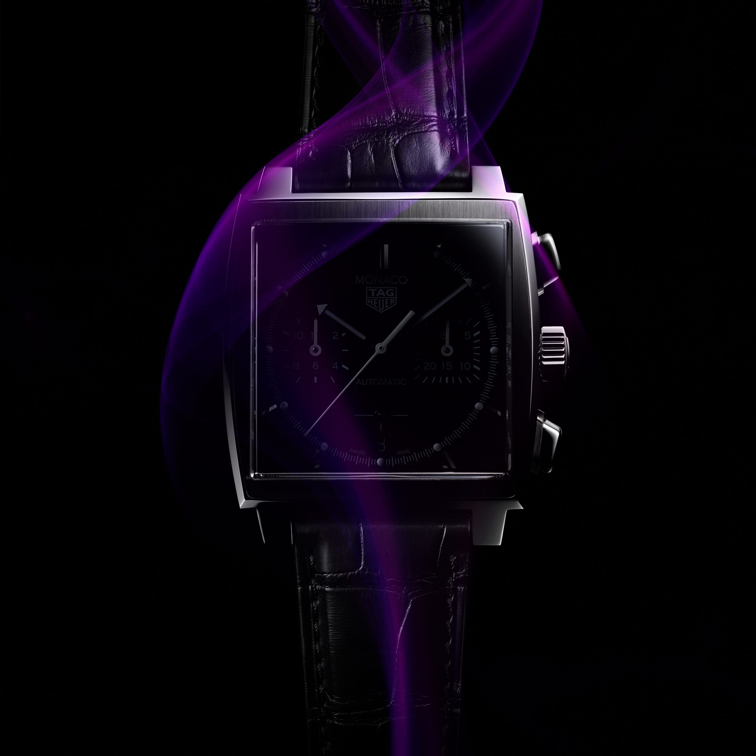 TAG Heuer's latest Monaco proves purple is the new black