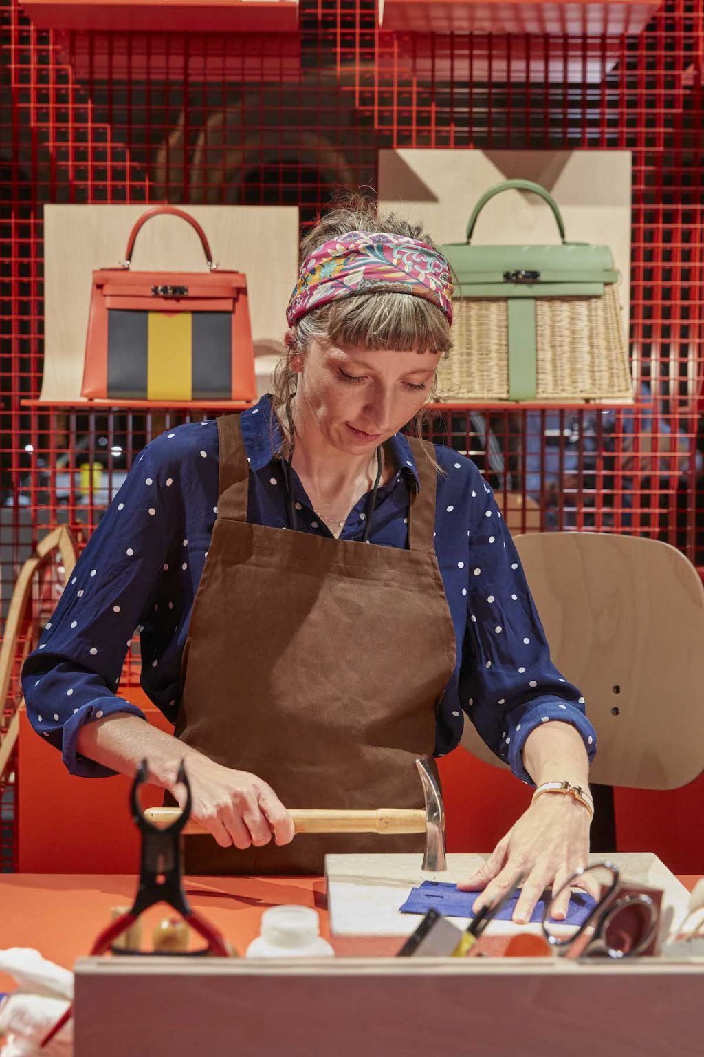 Artisans Are The Stars of the New Hermès In The Making exhibiton