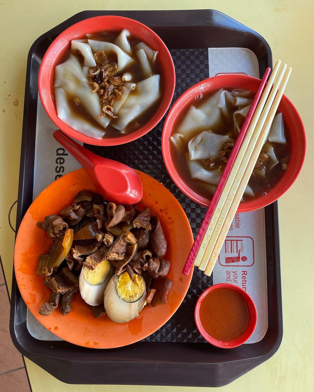 The best stalls for kway chap in Singapore