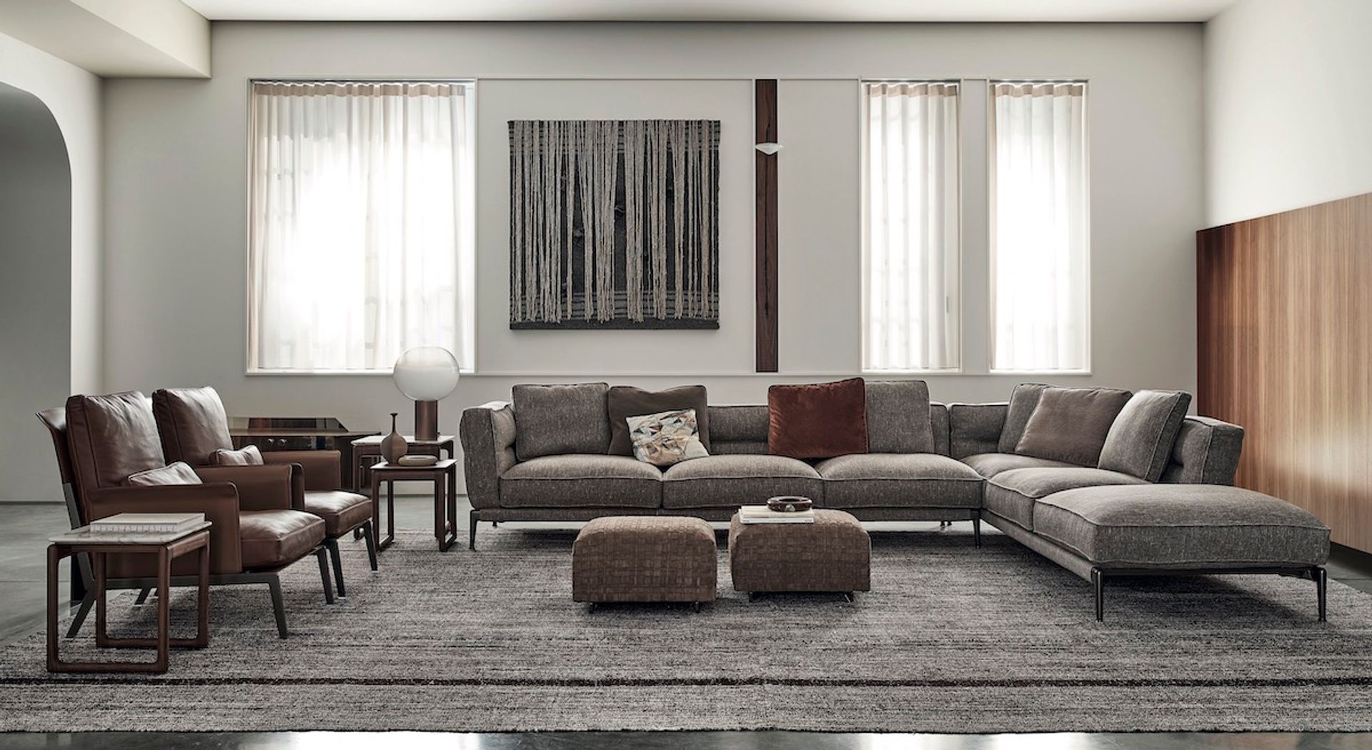 Flexform's Adda sofa is a dream of a couch