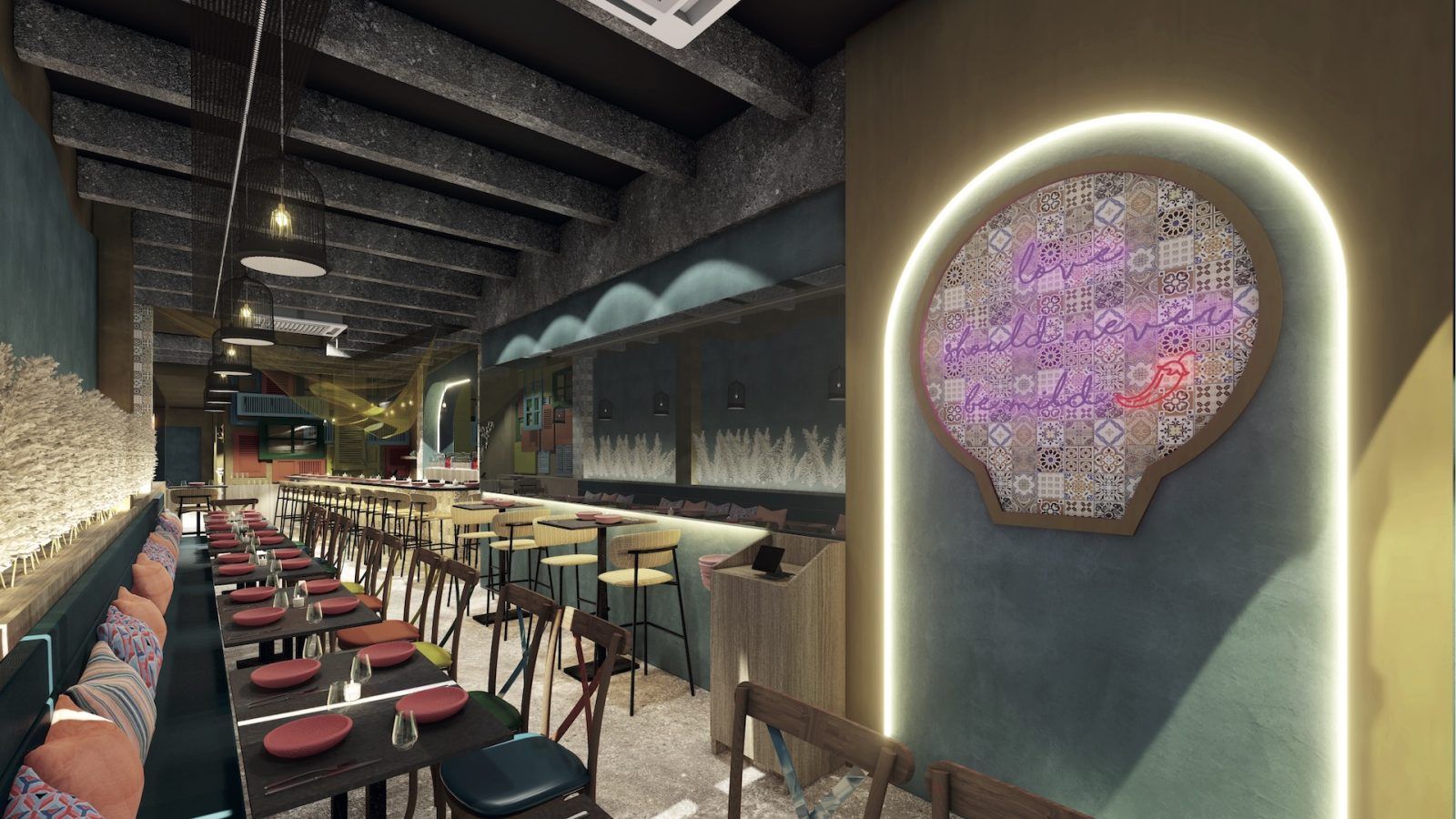 How OWIU brought Gaggan's Ms. Maria and Mr. Singh restaurant to life