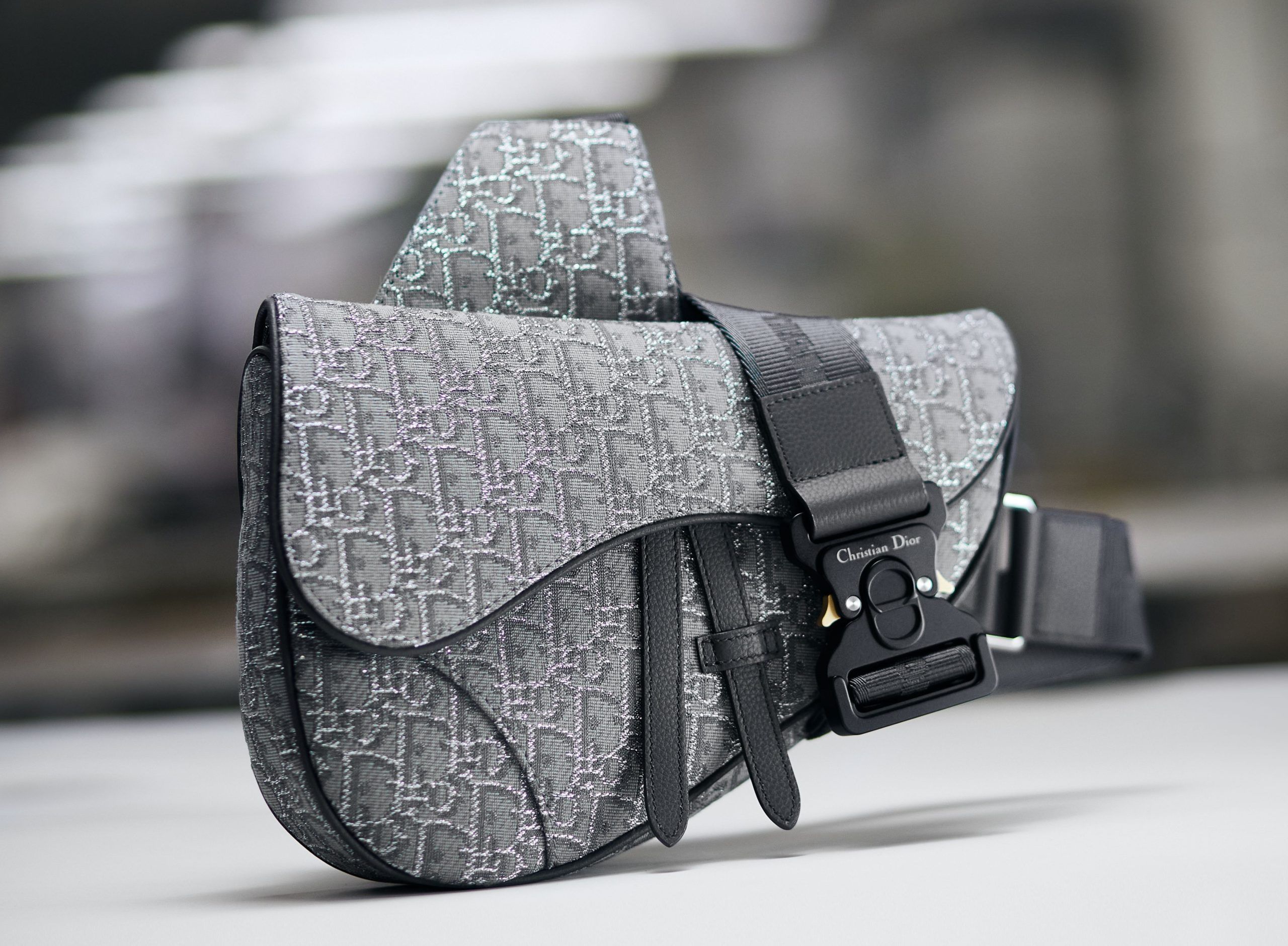 The exquisite craftsmanship behind the Dior Oblique Ruthenium Jacquard
