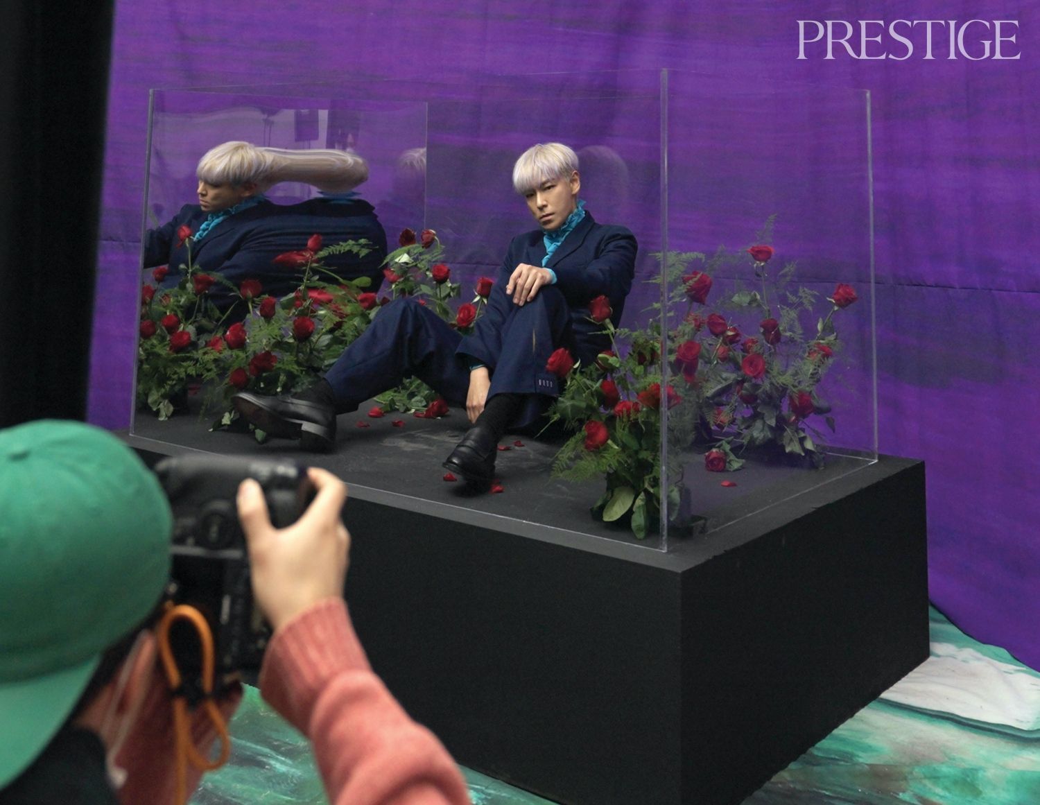 Behind the scenes with K-pop star T.O.P