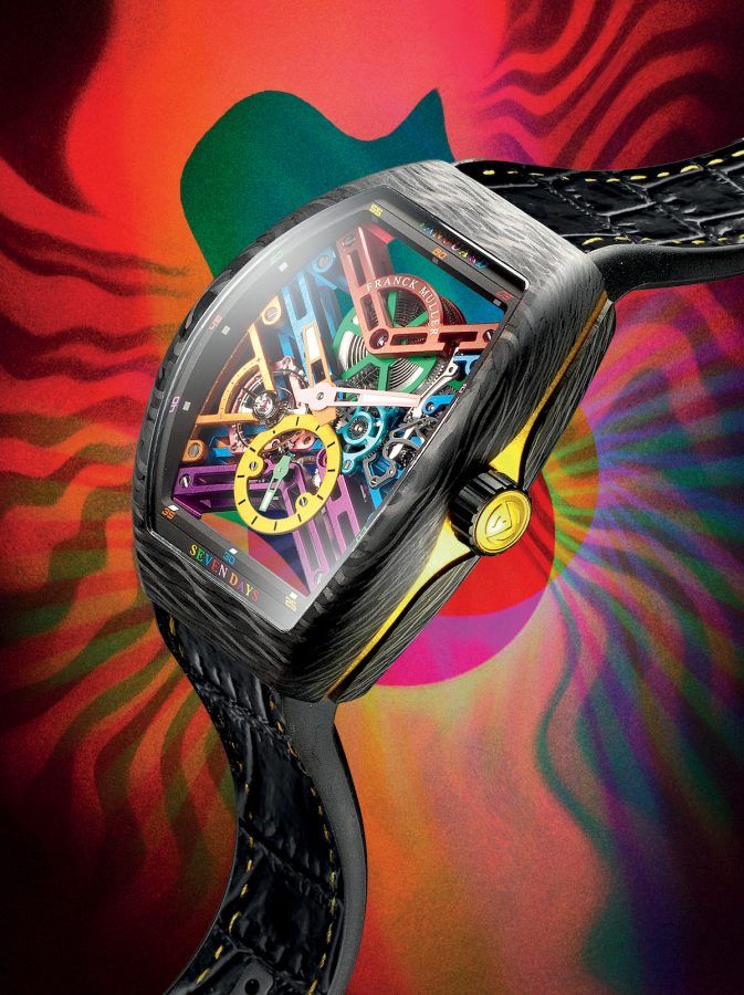 The season's latest rainbow watches are mesmerising as they are high tech