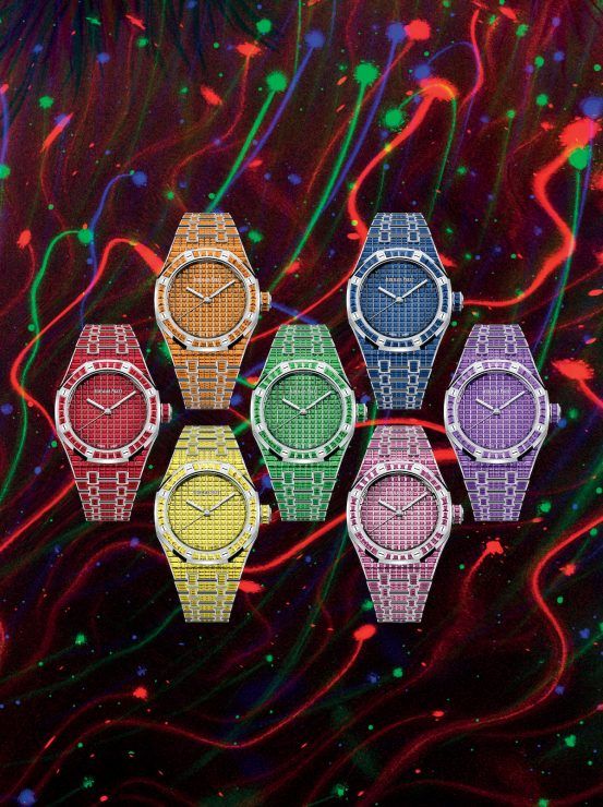 The season's latest rainbow watches are mesmerising as they are high tech