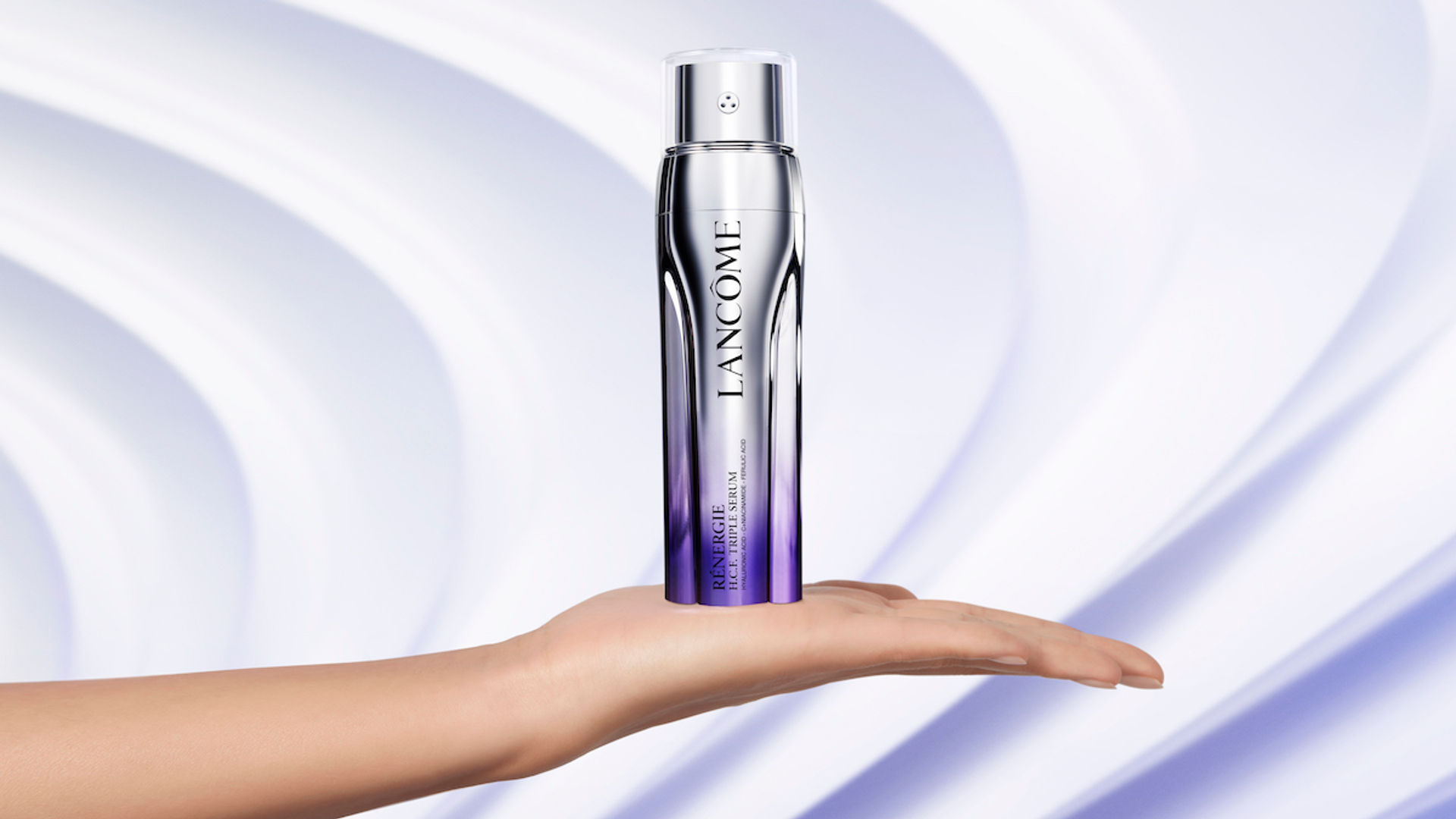 Lancôme's new high-performance Rénergie H.C.F. Triple Serum tackles ...