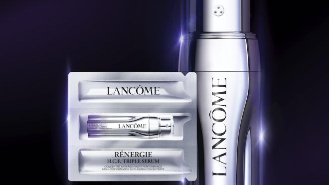 Lancôme's new high-performance Rénergie H.C.F. Triple Serum tackles ...