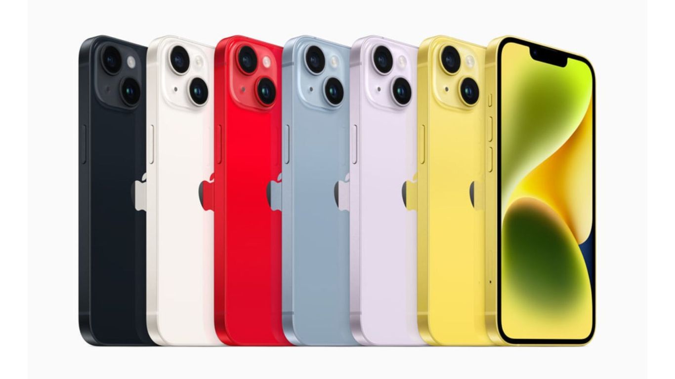 The iPhone 14 now comes in fun, vibrant colours like bright yellow
