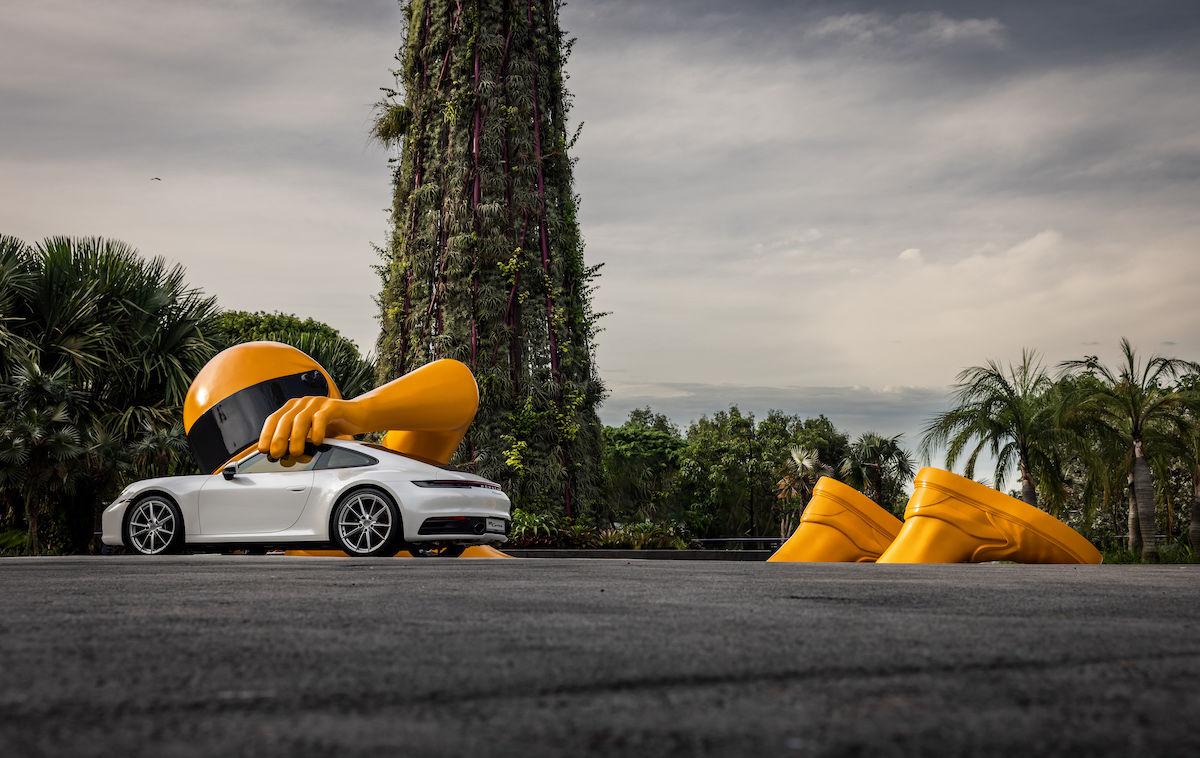 Chris Labrooy on his larger than life artworks and Porsche tributes