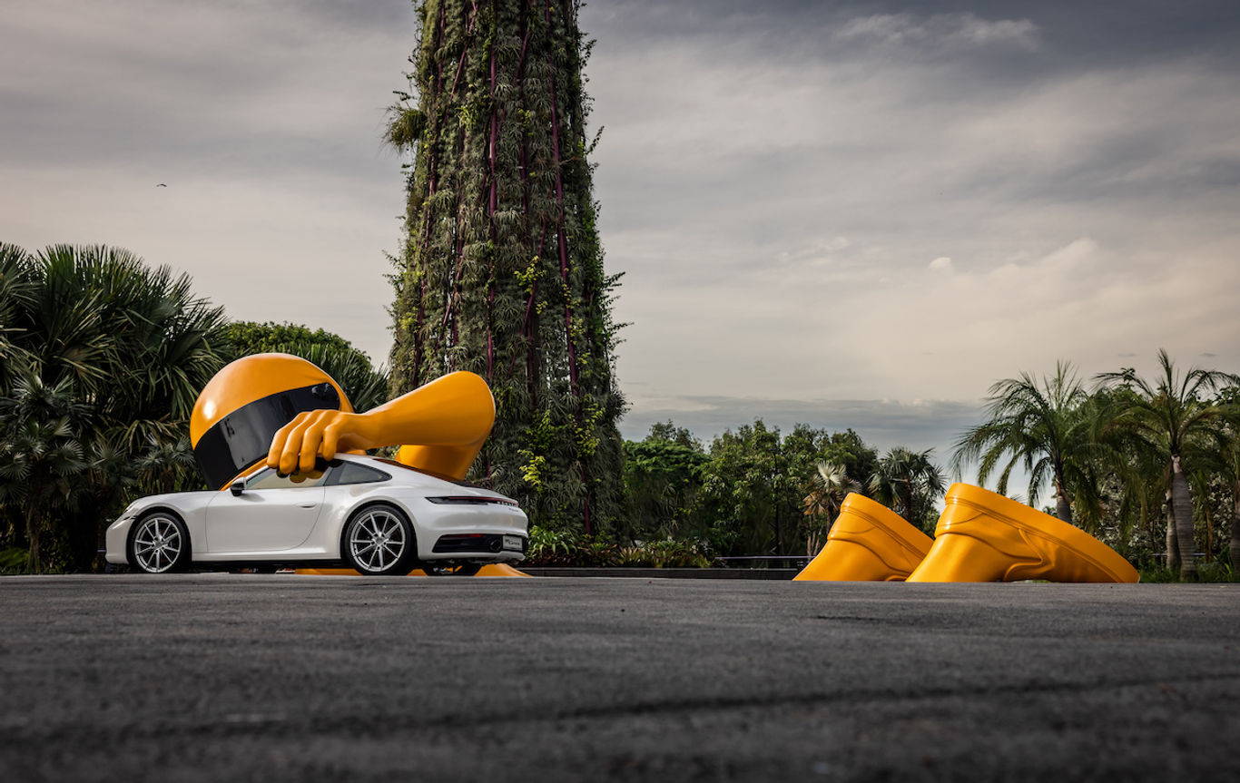 Chris Labrooy on his larger than life artworks and Porsche tributes