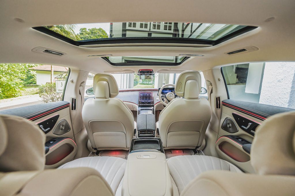 The first-ever Mercedes-Benz EQS with an all-electric architecture