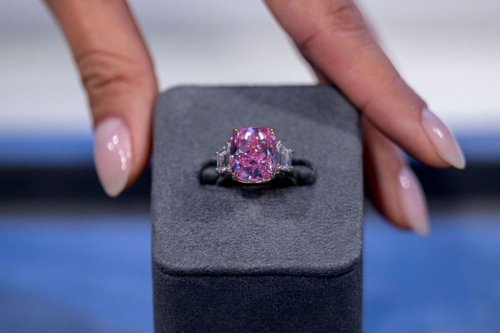 The incredibly rare Eternal Pink diamond is set to go to auction in June