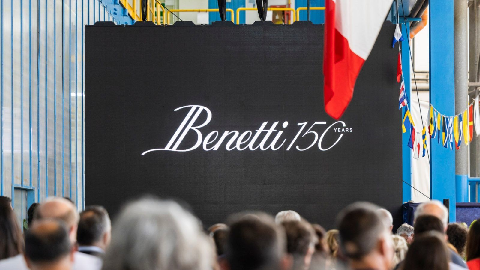 Benetti's 150-year shipbuilding anniversary celebration