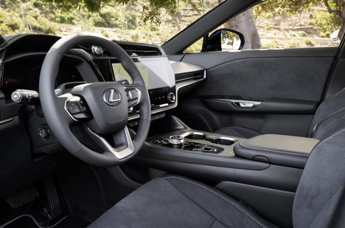 Lexus unveils its first pure battery electric vehicle series, with the ...