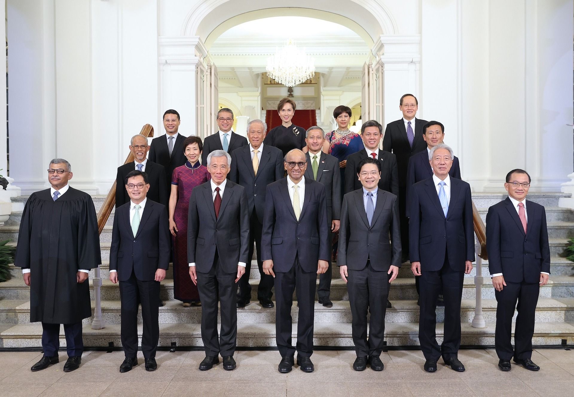 Highlights from Tharman Shanmugaratnam's presidential inauguration