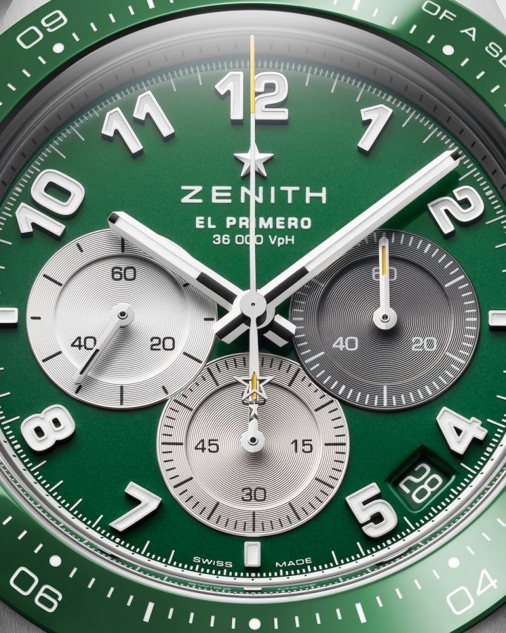 Zenith presents the Chronomaster Sport Aaron Rodgers watch