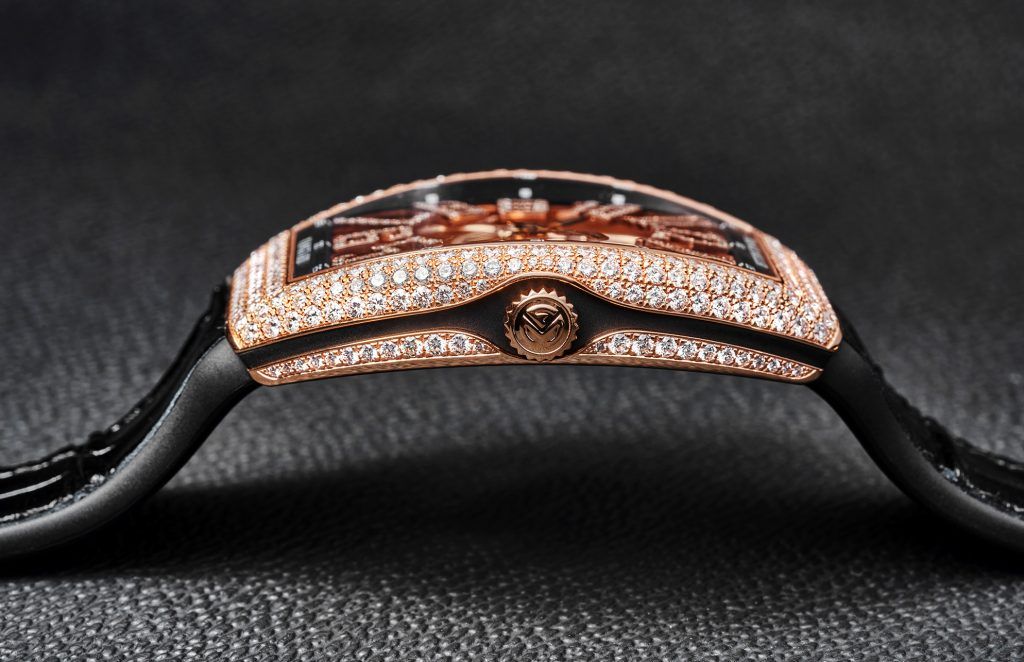 Meet The Franck Muller's Ultra-Thin Vanguard Slim Skeleton