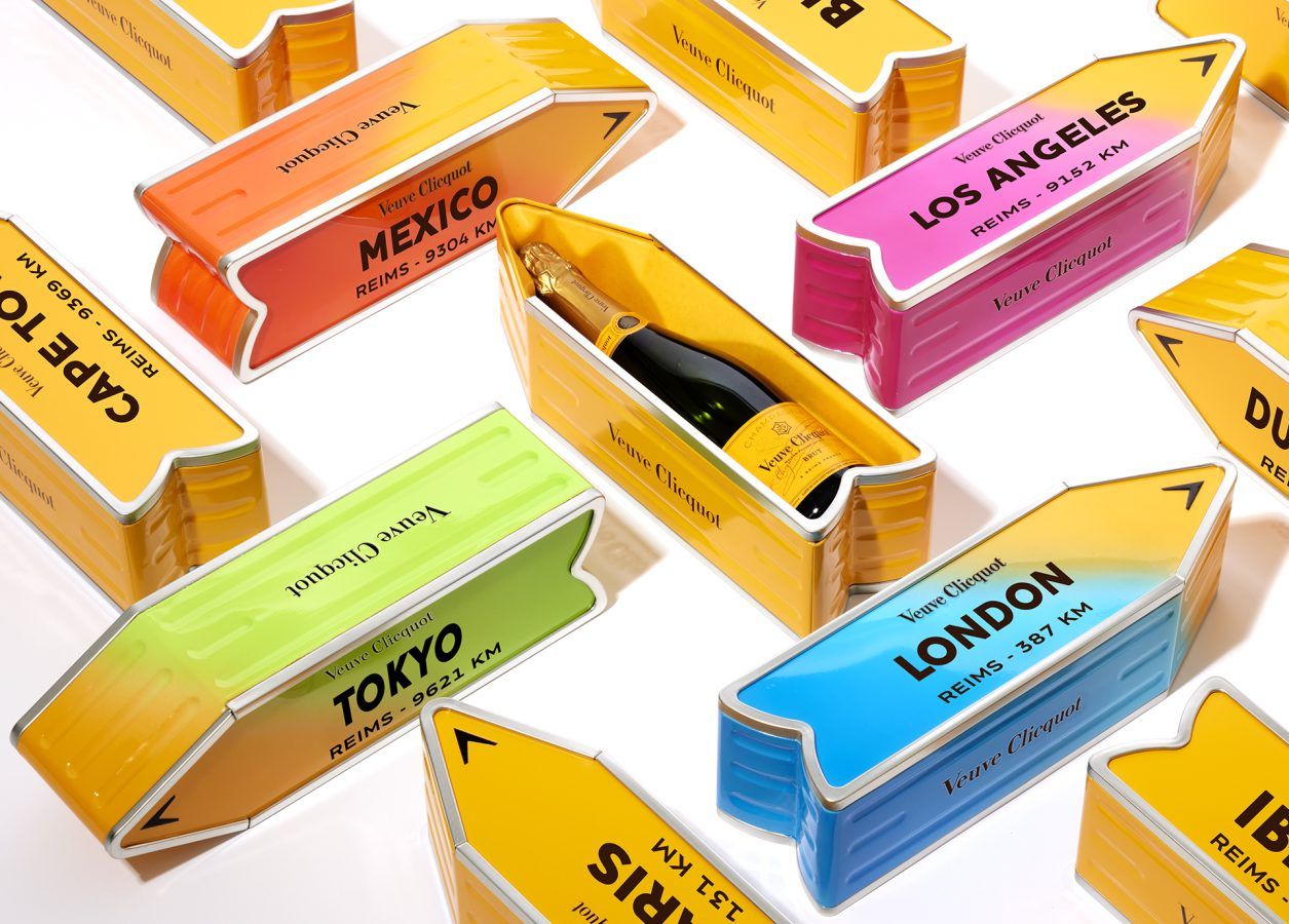 Personalise Your Veuve Clicquot Arrow With Your Favourite City