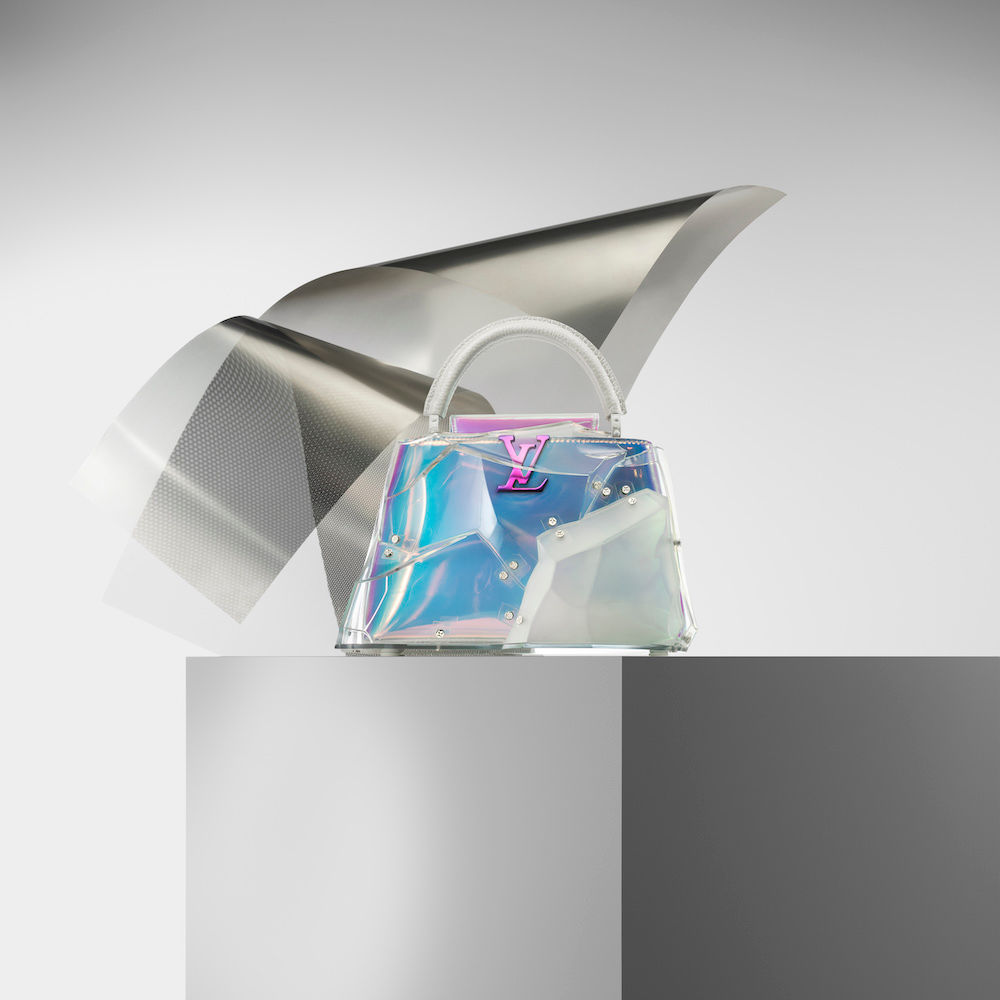 Louis Vuitton debuts Frank Gehry handbag collection