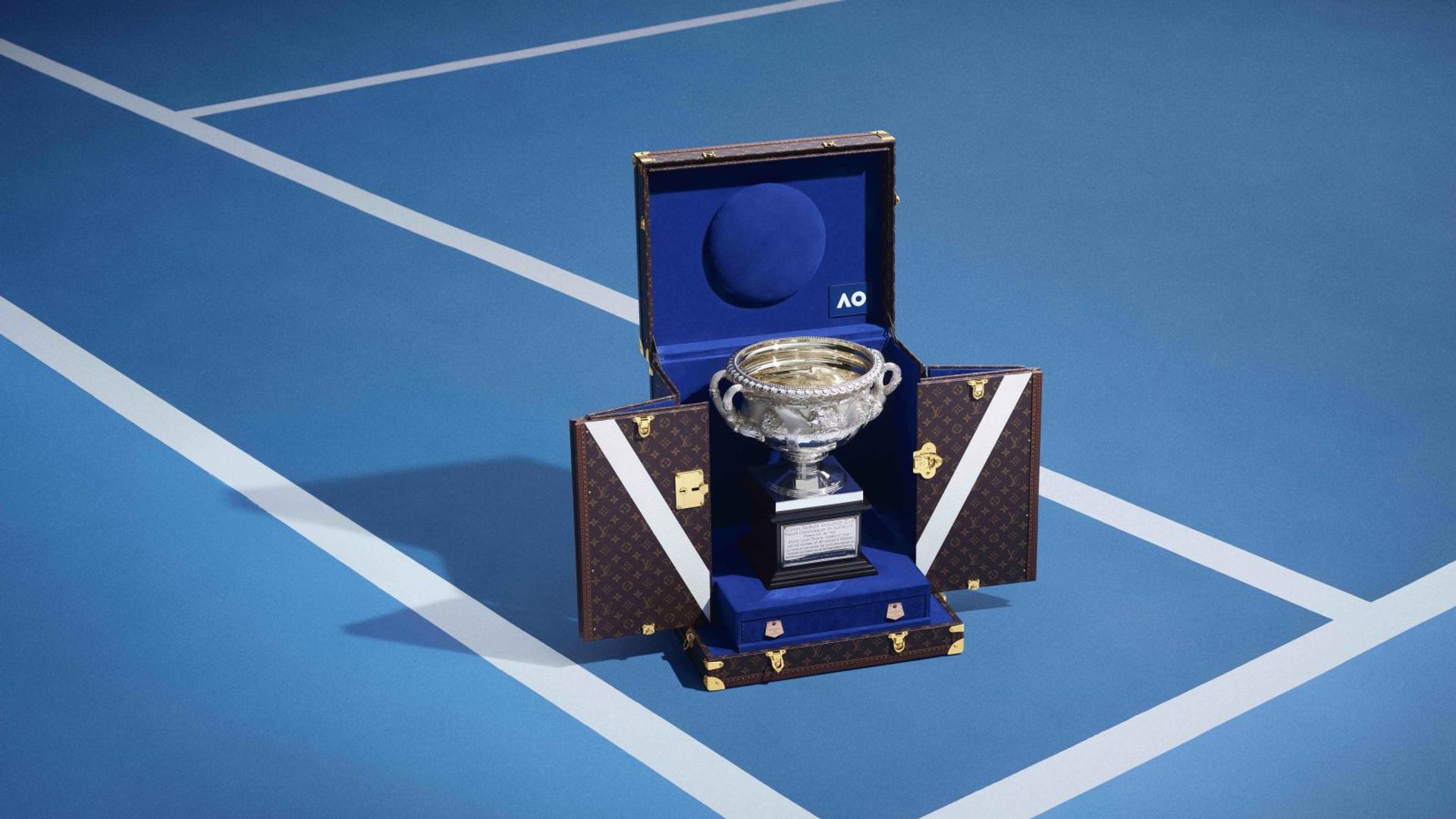 Australian Open trophies will be housed in bespoke Louis Vuitton trunks